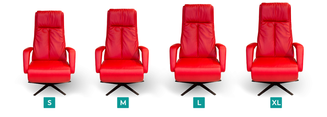 maatopties Design RelaxZetels - Design Relaxzetels by Sitta Mesa